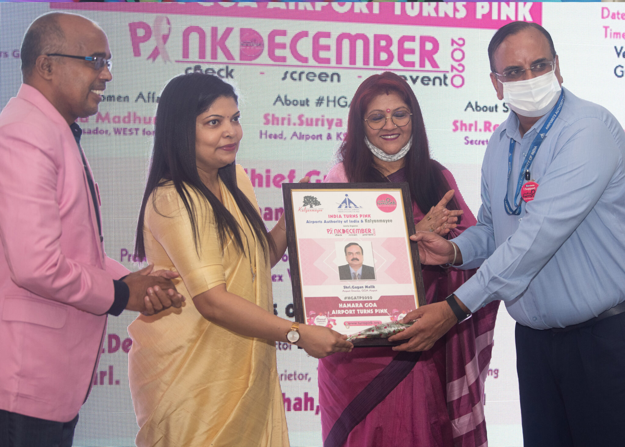 Breast Cancer Organisation India Turns Pink Breast Caner Awareness Breast Cancer